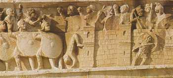 Romeinse rijk - algemeen: Bouwkundig detailleren - details bouwkunde.