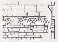Romaanse bouwkunst (kerkgebouwen exterieur): Bouwkundig detailleren ...