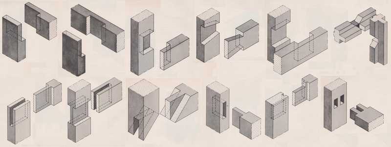 Meubelconstructies: Bouwkundig detailleren - details bouwkunde.