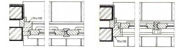 Buitenkozijnen algemeen: Bouwkundig detailleren - details bouwkunde.