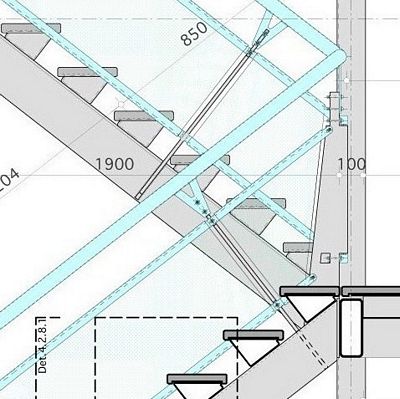 Stijgpunten - trapdetails metaal: Bouwkundig detailleren - details ...