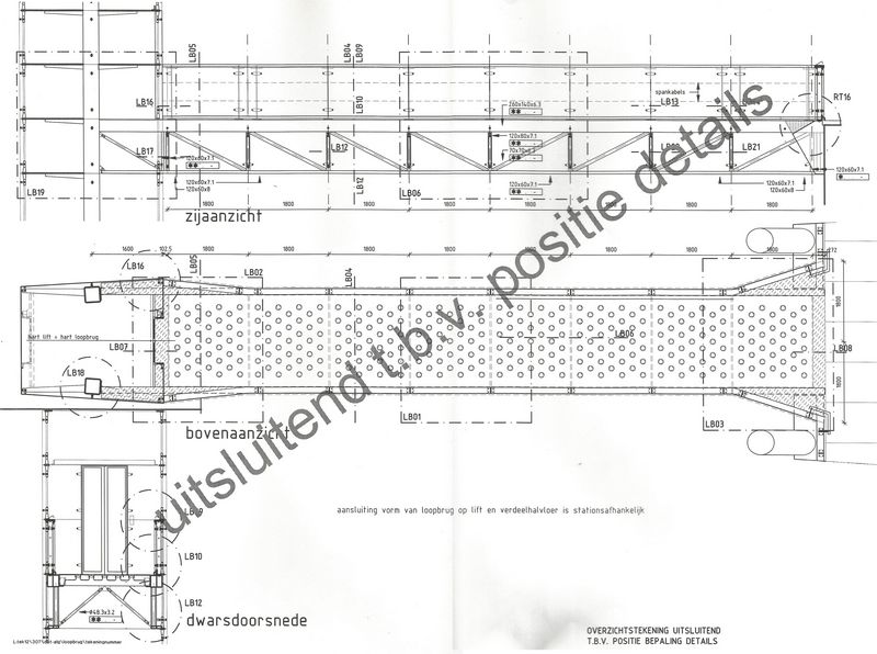 Loopbruggen: Bouwkundig detailleren - details bouwkunde.