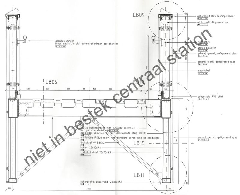 Loopbruggen: Bouwkundig detailleren - details bouwkunde.